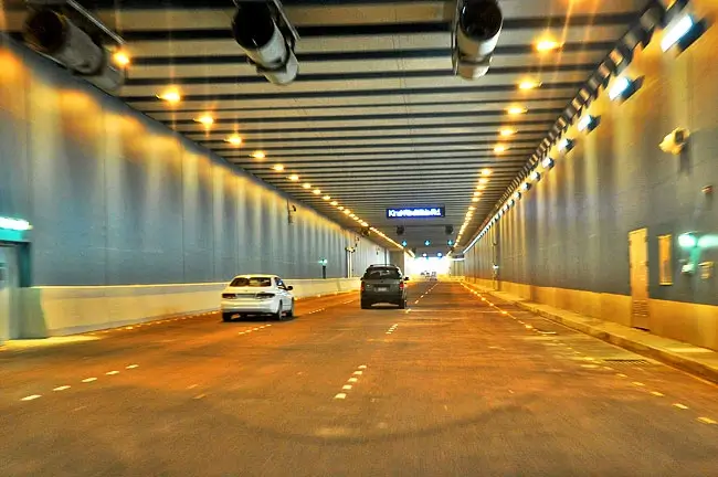 Traffic Flow Facilitation by Saudi Tunnels